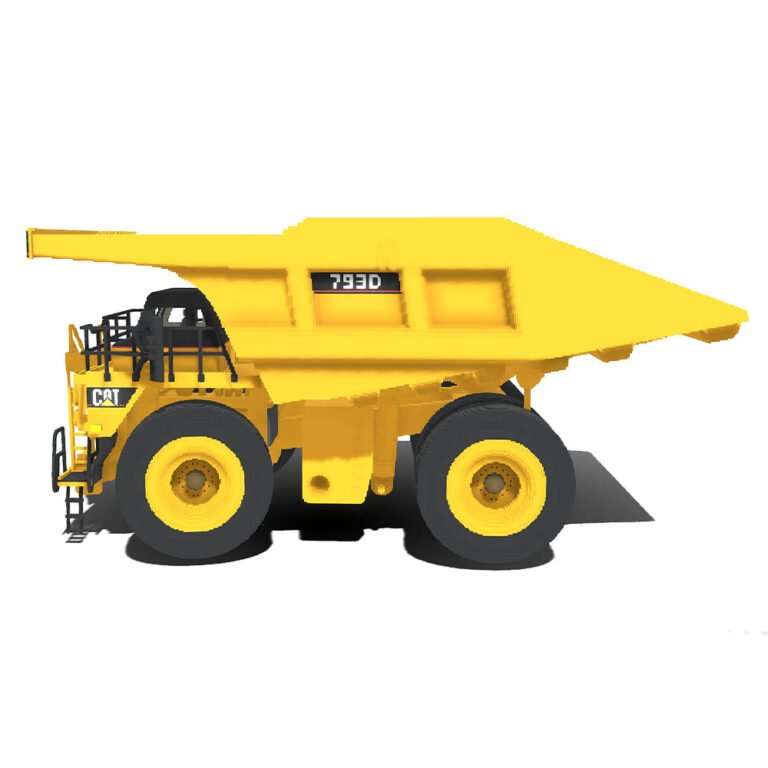 Voxel Caterpillar Dumper 793D - Rezoro3D