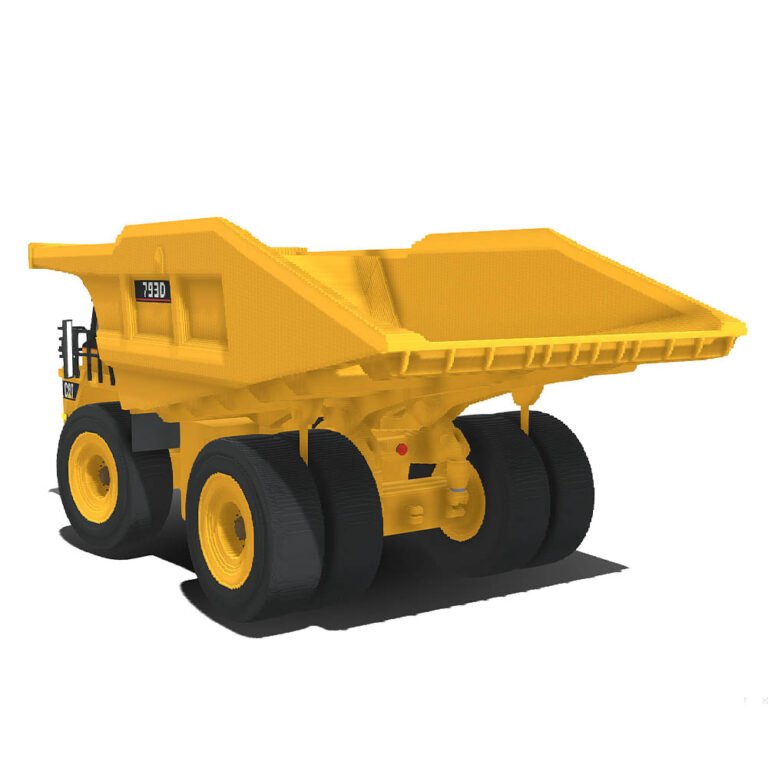 Voxel Caterpillar Dumper 793D - Rezoro3D