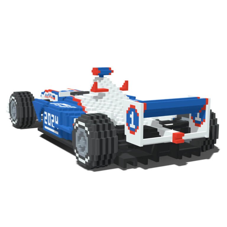 Voxel F1 Car - Rezoro3D
