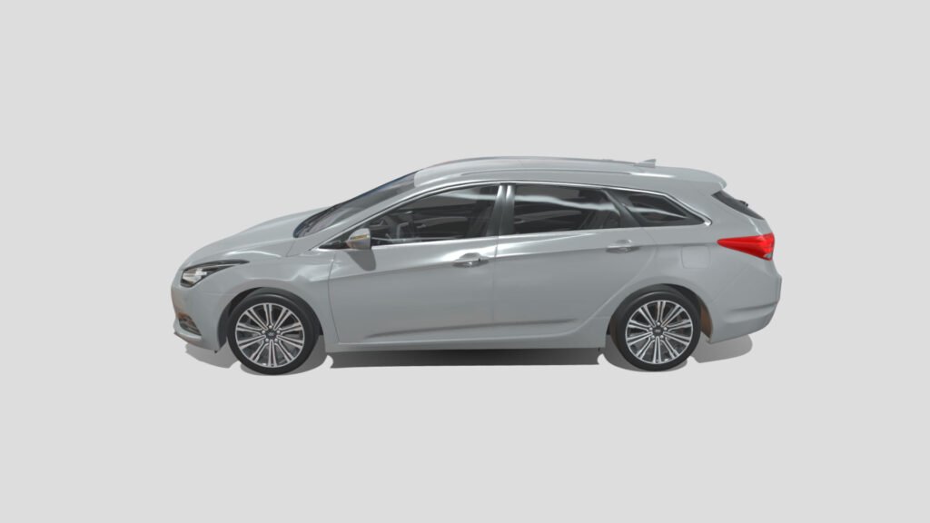 Hyundai I40 Wagon 2019 3D Model - Rezoro3D
