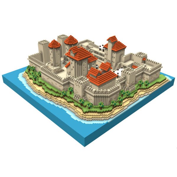 Voxel Castle - Rezoro3D