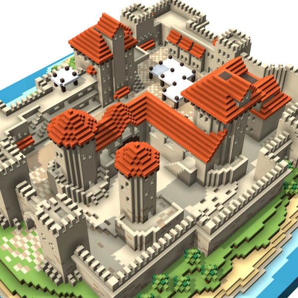 Voxel Castle - Rezoro3D
