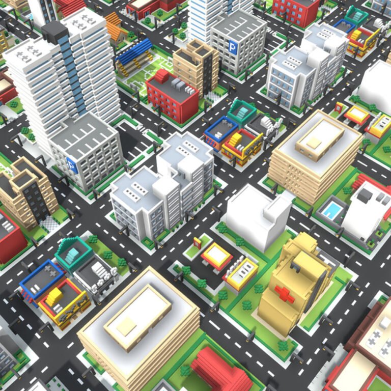 Voxel City - Rezoro3D