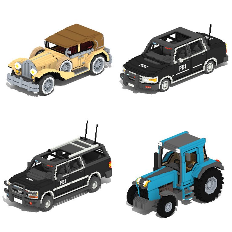 Voxel Vehicles Pack 2 - Rezoro3D