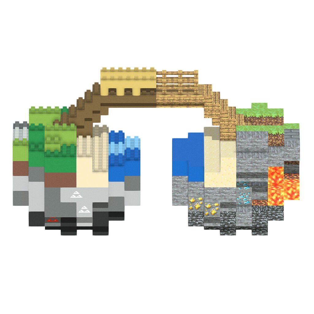 Minecraft VS Lego: Miniature Worlds Collide - Rezoro3D