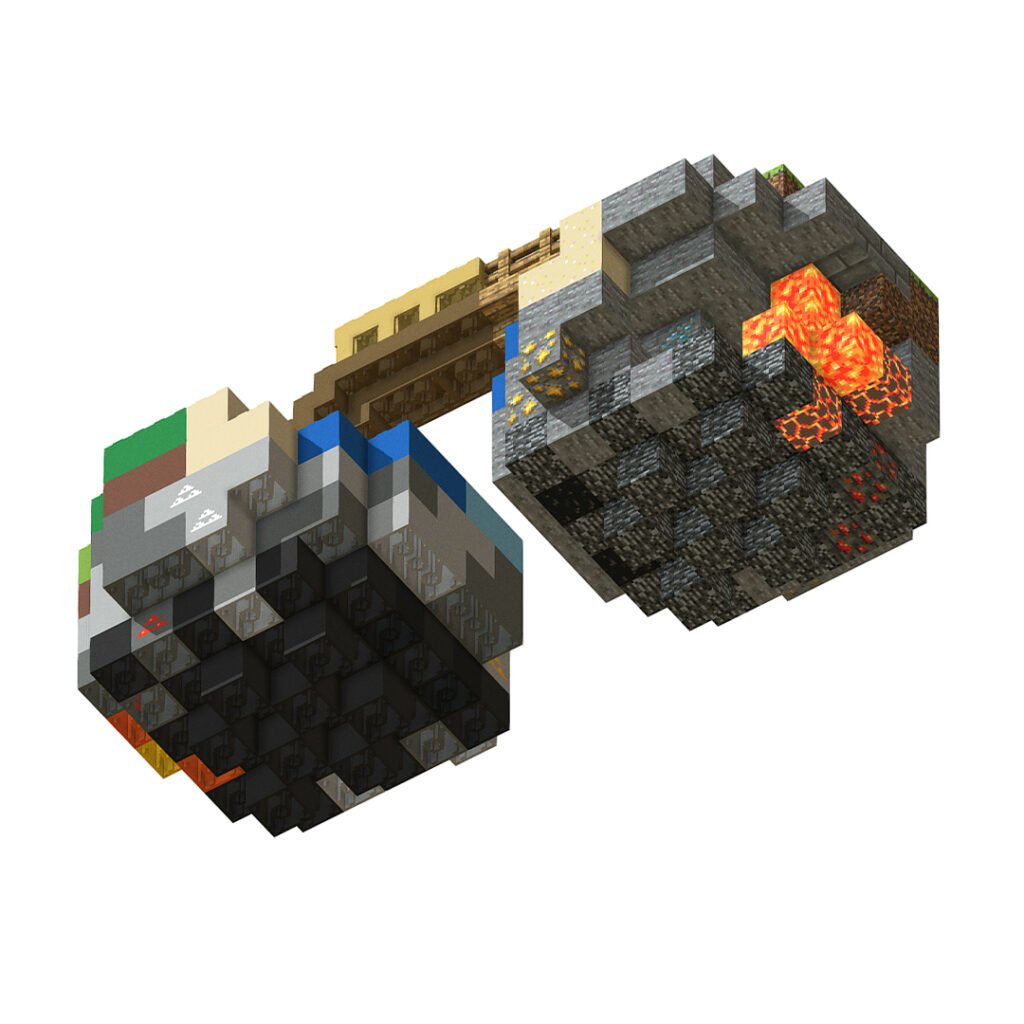 Minecraft VS Lego: Miniature Worlds Collide - Rezoro3D