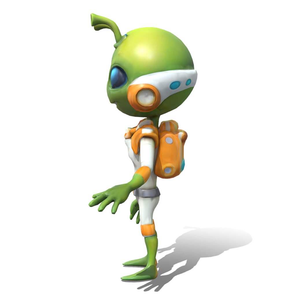 Alien 3D Model - Rezoro3D