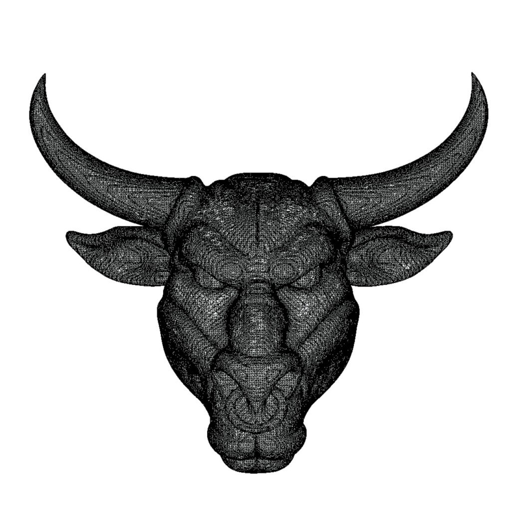 Red Bull Head 3D Model - Rezoro3D