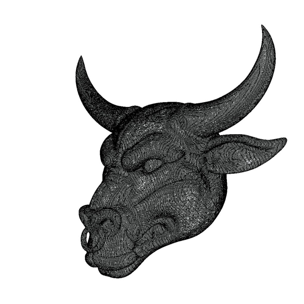 Red Bull Head 3D Model - Rezoro3D