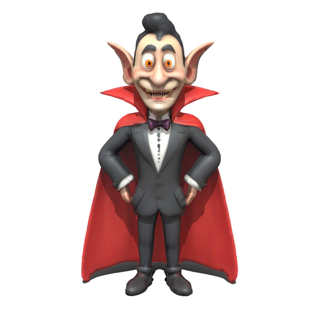 Vampire 3D Model - Rezoro3D