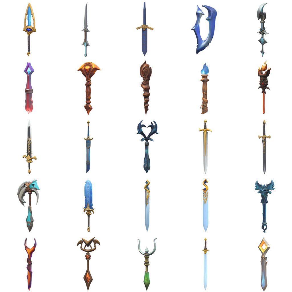 Medieval Weapons Pack 1 - Rezoro3D