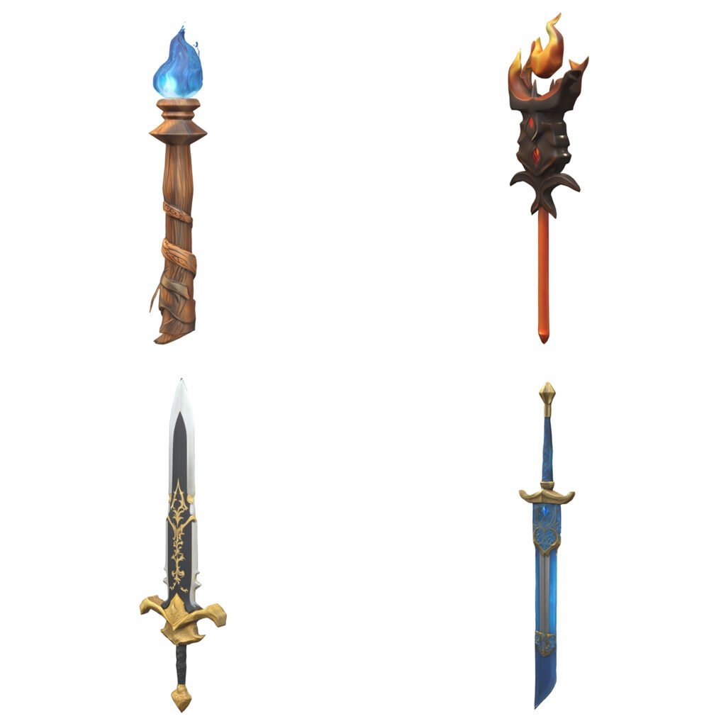 Medieval Weapons Pack 1 - Rezoro3D