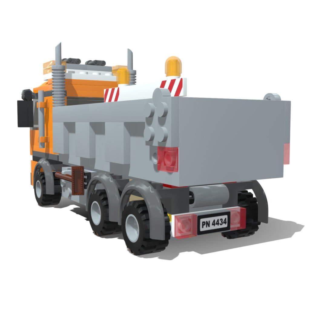 LEGO City Tipper Truck 3D Model - Rezoro3D